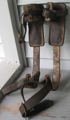 Climbing Spikes & Gaffs - Lineman Leather