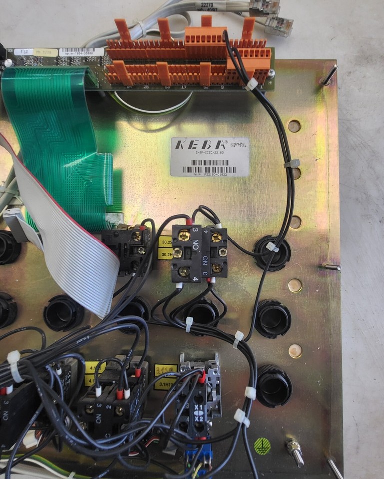 Keba E-SP-CCEC/22180 Membrane Keyboard / Panel K-FTC-AN/B for Engel ...