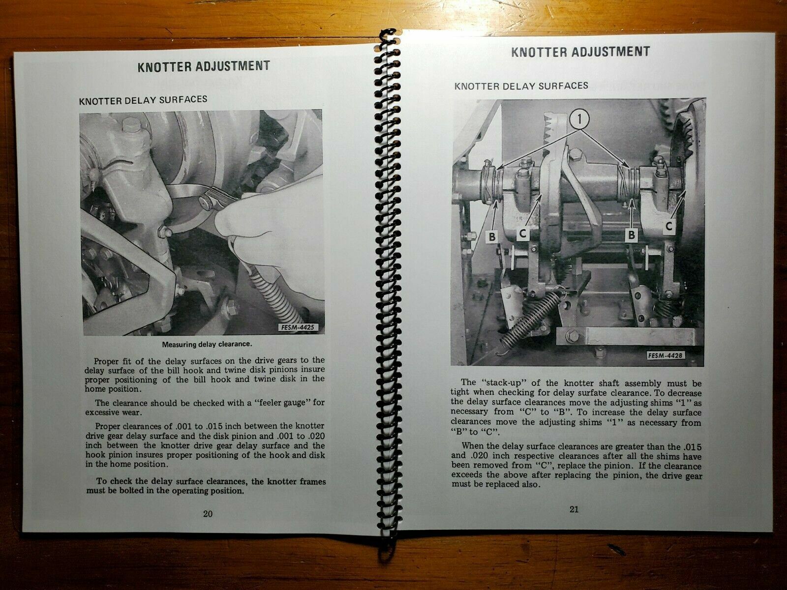 IH International 420 430 440 Baler All Twine Knotter Service Manual Gss ...