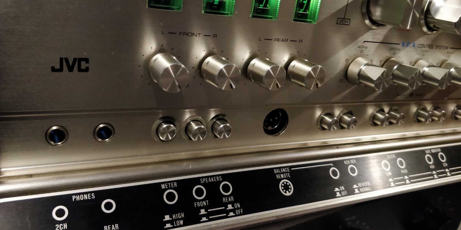 JVC 4VN-990 Integrated 4 Channel Quadraphonic Amplifier | eBay