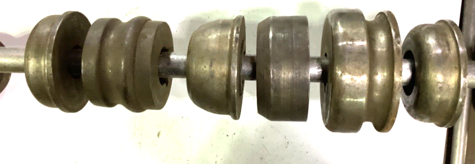 6 Vintage Roller Beader or English wheel dies 1" arbor | eBay