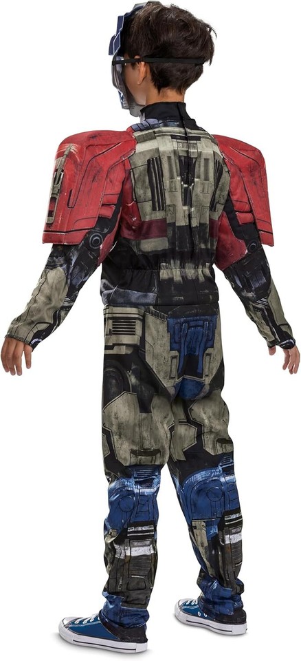 Optimus Prime Muscle Transformers One Fancy Dress Up Halloween Child ...