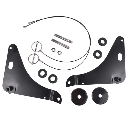 Hood Pin Pins Kit For 2008-2016 Dodge Challenger 3.6 5.7 6.4 82214260 ...
