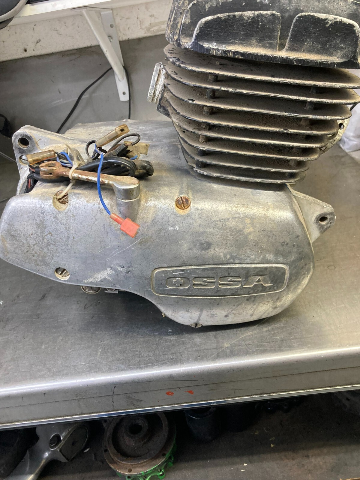 1973 - 1974 OSSA 250 Enduro Six Days Replica Complete Engine | eBay