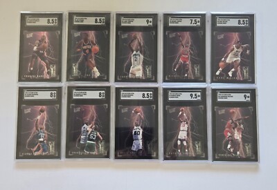 1993-94 FLEER ULTRA SCORING KINGS COMPLETE SET OF 10 CARDS ALL GRADED ...