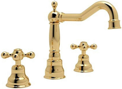 Rohl AC107X-IB-2 Cisal Widespread Bathroom Faucet with Pop-Up Drain and ...