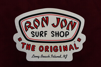 Ron Jon Surf Shop Sticker 5" Long Beach Island NJ Sticker | eBay