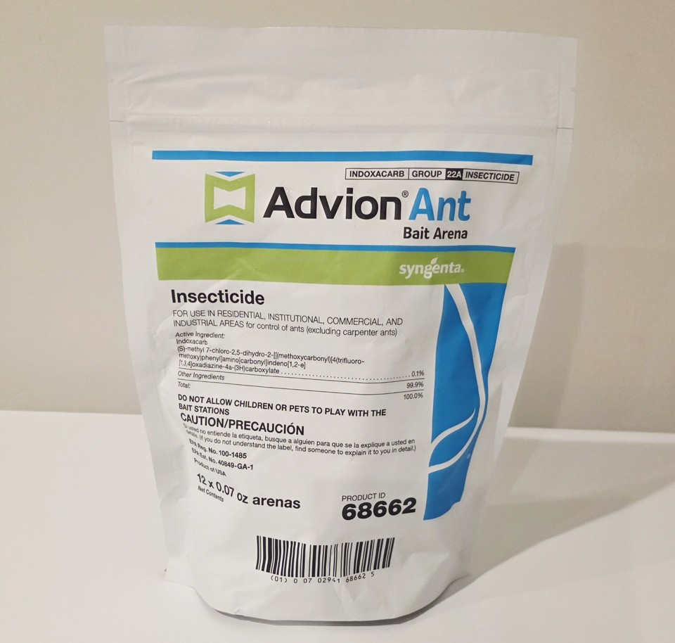 Syngenta Advion Ant Bait Arena 12 Count Bag Insecticide Kills Ants NEW ...