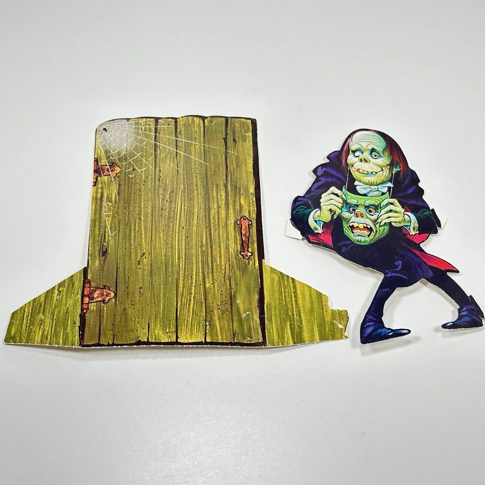 Pete Hawley Halloween Cut Out Frankenstein Table Display 7” 2 Piece | eBay