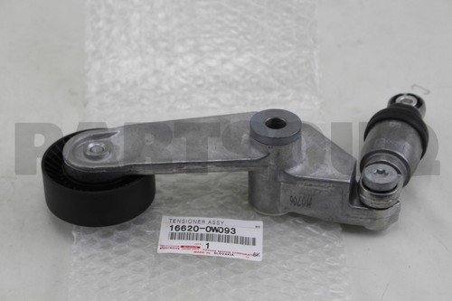 166200W093 Genuine Toyota TENSIONER ASSY, V-RIBBED BELT 16620-0W093 | eBay