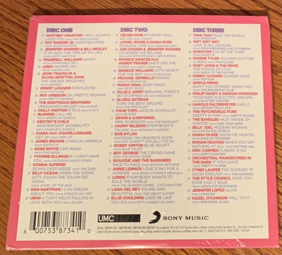 VARIOUS "THE BEST MOVIE HITS ALBUM IN THE WORLD EVER" BRAND NEW 2019 UK ...