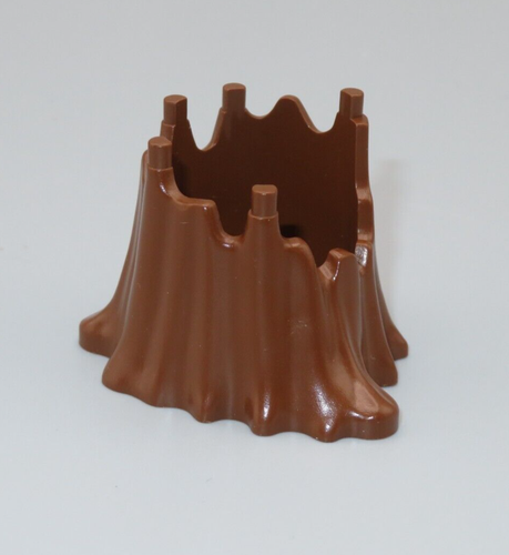 LEGO 6x6 Hollow Tree Stump vintage brown Western 6748 6746 6718 6766 ...