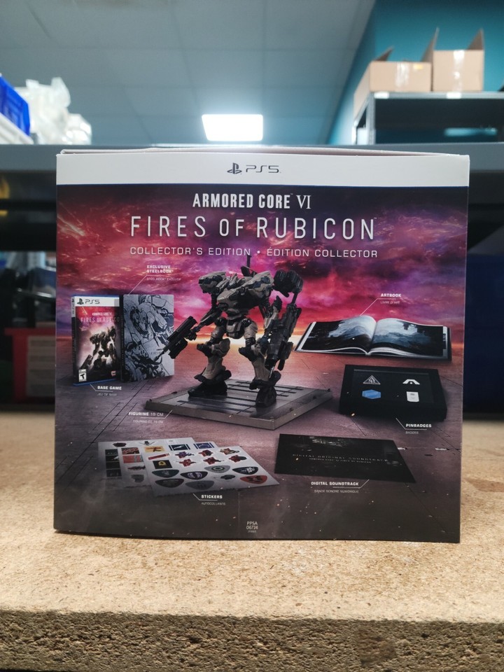 Armored Core VI Fires of Rubicon Collector's Edition & Pre-Order Bonus ...