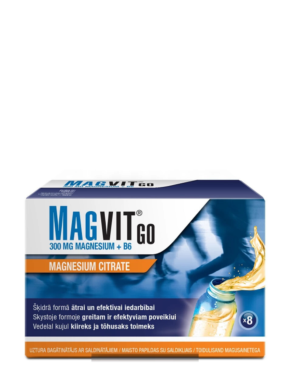 Magvit GO magnesium citrate 300 mg, 8x30 ml | eBay