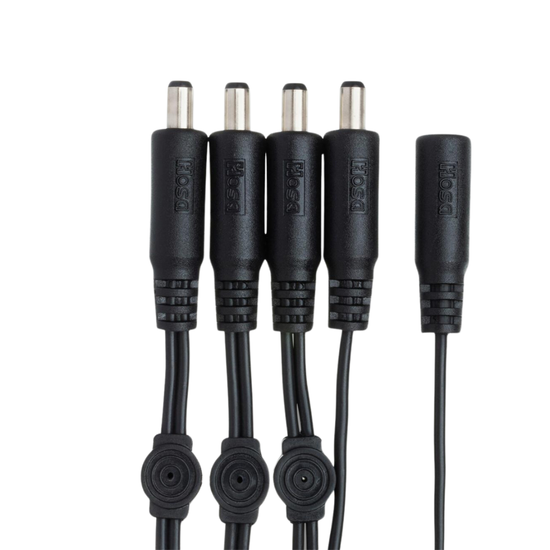 Hosa 4 Way Daisy Chain Power Cable for Guitar Pedals PDC-373 | eBay