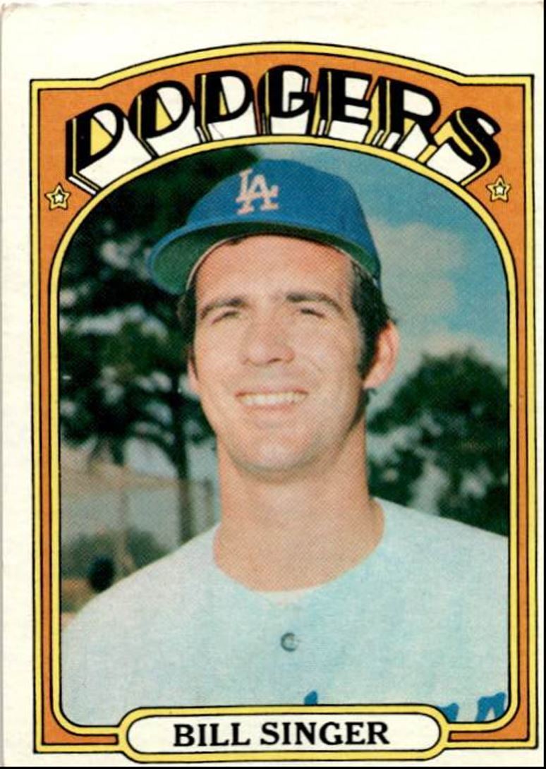 1972 Topps Bill Singer 1 Los Angeles Dodgers #25 | eBay