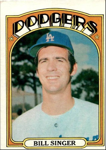 1972 Topps Bill Singer 1 Los Angeles Dodgers #25 | eBay