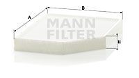 INNENRAUMFILTER MANN-FILTER CU 2450 FÜR AUDI Q5 8RB | eBay