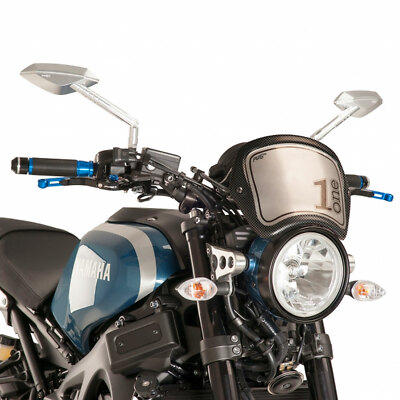 Yamaha XSR 900 2016 - 2022 Puig Fly Screen Front Number Board Carbon ...