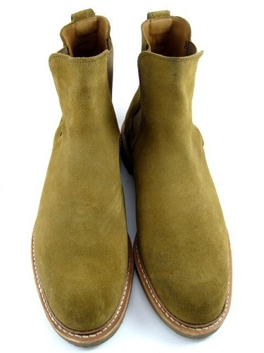 Allen Edmonds "DENALI" Slip-On Chelsea Boots 10 EEE Brown Suede ...