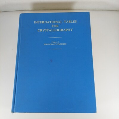 International Tables for Crystallography Vol A Space–Group Symmetry ...