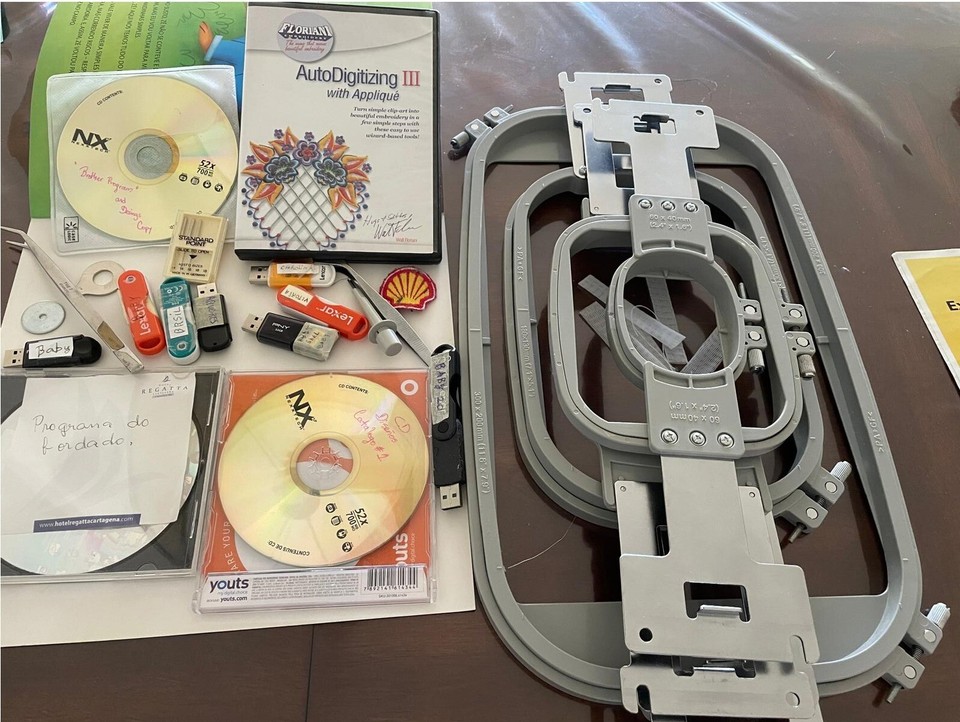 Brother Single-head, Six-needle Commercial Embroidery Machine PR 620 | eBay