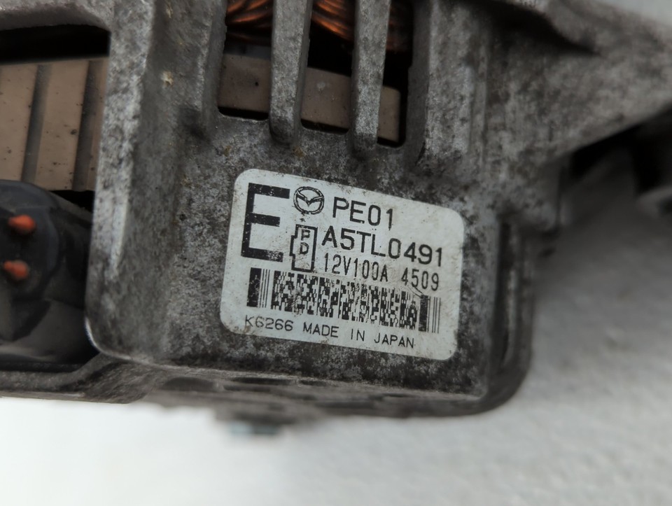 2014-2014 Mazda 6 Alternator Generator Charging Assembly Engine Oem ...