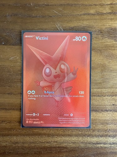 Red Victini 172/086 BWR Pokemon TCG White Flare Black Bolt English | eBay
