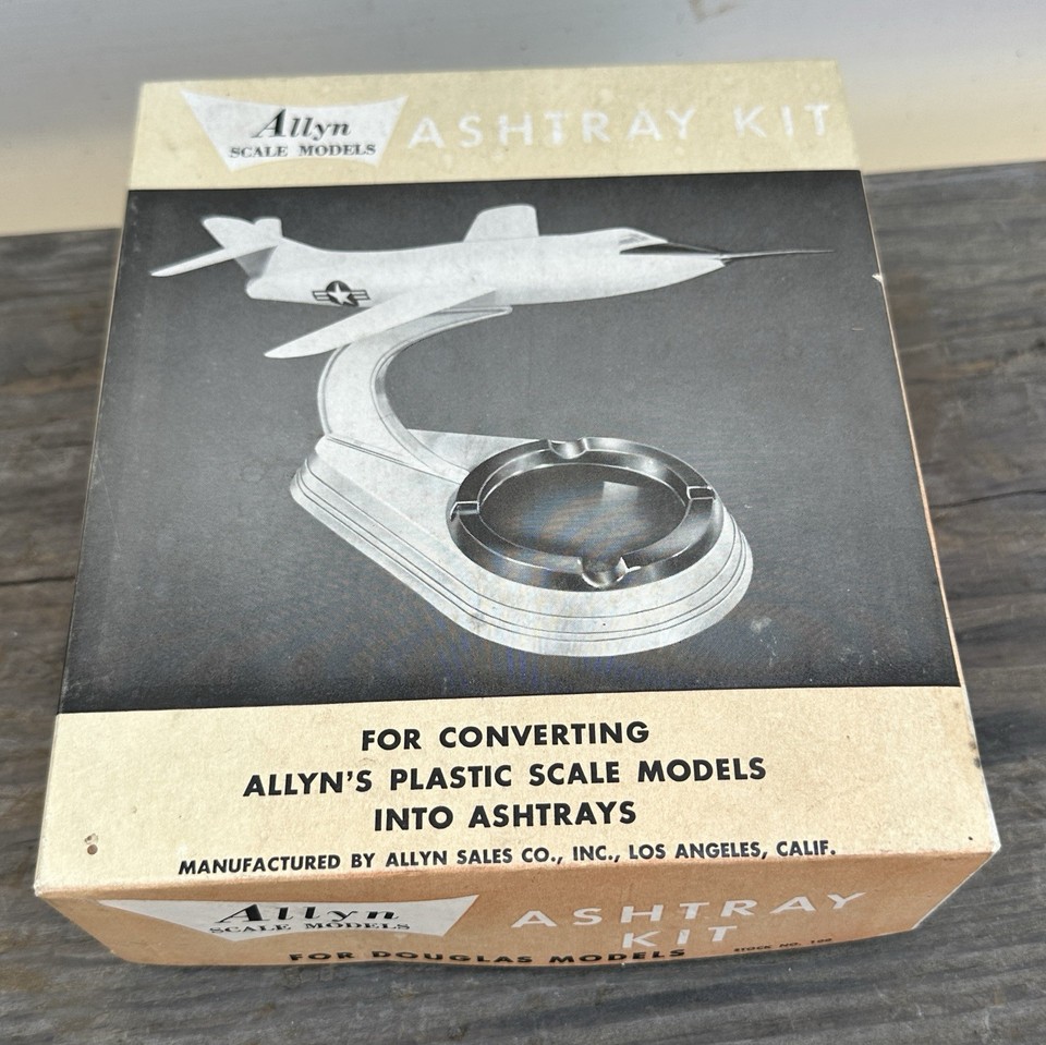 Vintage 1950s Allyn Douglas C-124 Airplane Desk Model With Allyn ...