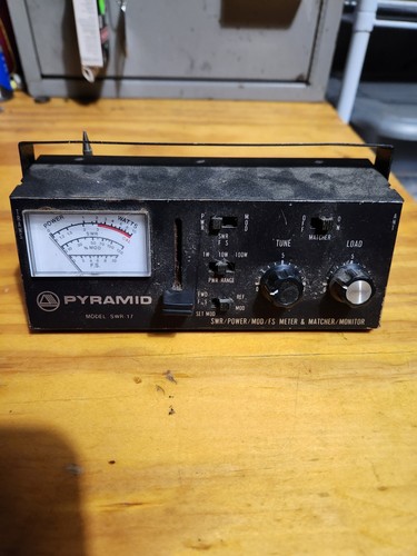 Pyramid Swr-17 Swr, Power, Fs Meter & matcher/monitor Cb Radio ...