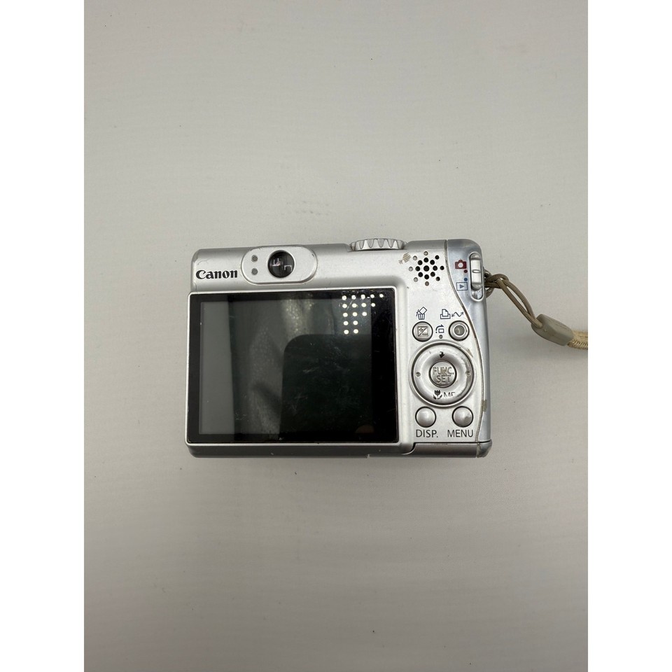 Canon PowerShot A540 6MP Digital Camera with 4x Optical Zoom - Silver ...