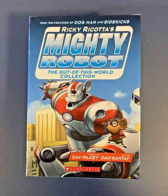 Ricky Ricotta's Mighty Robot 1-9 Books Collection Set By Dav Pilkey ...