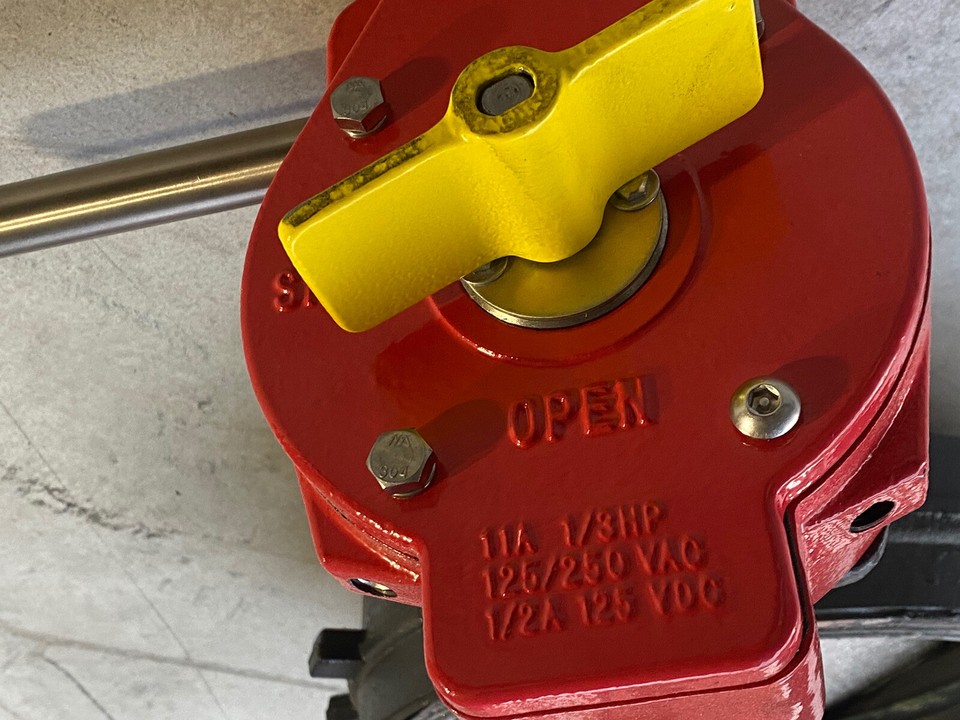 NEW NIBCO 10" BUTTERFLY VALVE WITH GEAR OPERATOR WD-3510-8 | eBay