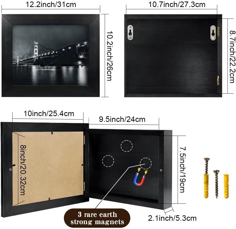 Hidden Gun Storage, Concealment Gun Safes for Pistols, Secret Decor ...