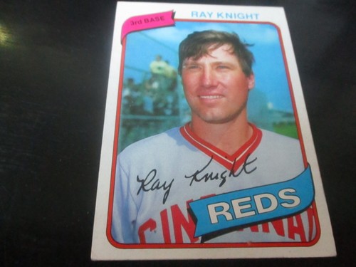 ray knight (cincinnati reds - 3b) 1980 topps card #174 nr/mint ...