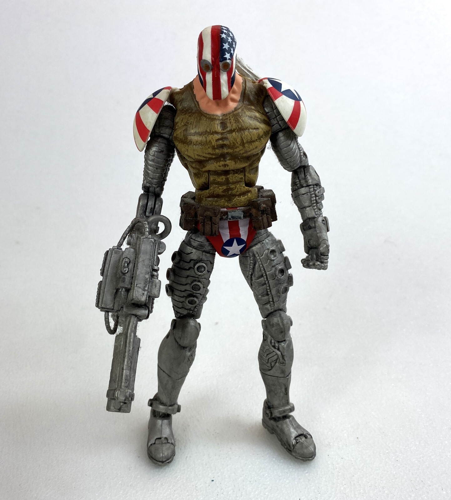 Super Patriot Toybiz Legendary Comic Book Heroes Figure Marvel Legends ...