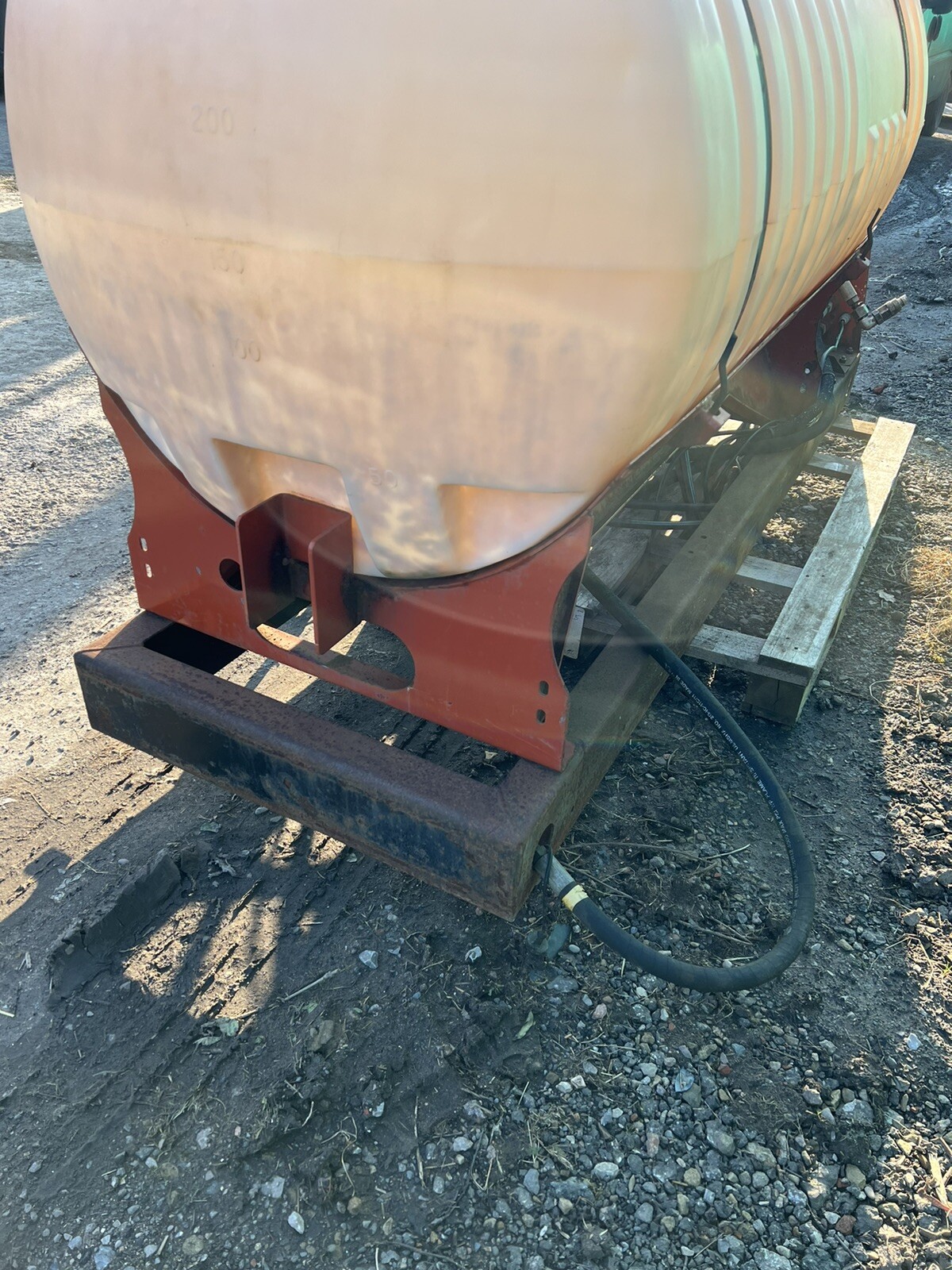 300 Litre Mobile Trailer Water Bowser Tank With Hydraulic Fittings ...
