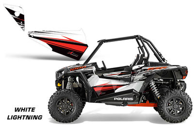 AMR Racing UTV Door Graphics Inserts for Polaris RZR 1000 Pro Armor ...