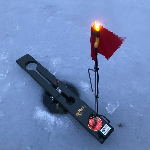 Gogebic SS Tip Up Light Combo Yellow | eBay