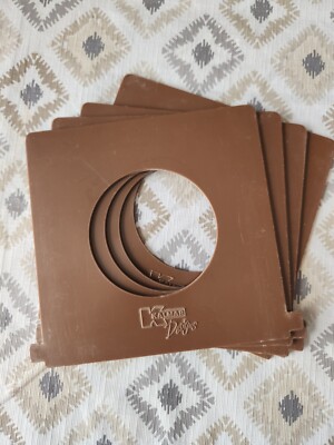 Vintage Kalmar Designs Disc Diskette Dividers_Brown Hard Plastic | eBay