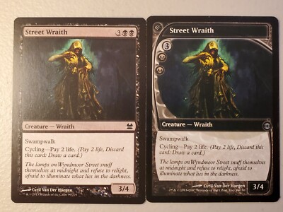 MTG 2x Street Wraith Moderate Play | eBay