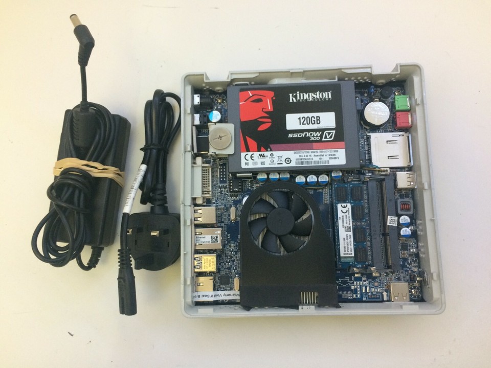 Zotac ZBox Mini Pc ID18 INTEL CPU 1007U 1.5GHz 4GB RAM 120GB SSD ...