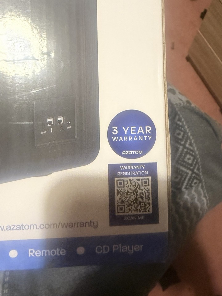 Azatom Trinity D3 Black DAB+ FM CD. Bluetooth Radio. | eBay UK