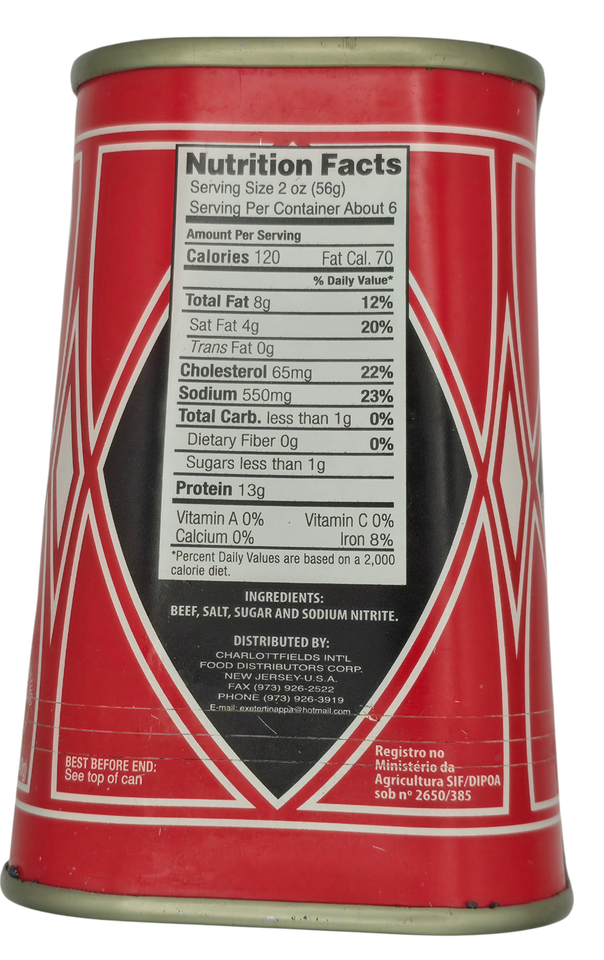 Exeter Corned Beef 12oz Halal Product of Brazil Canned Meat (2 PACK) | eBay