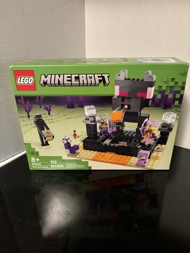 LEGO Minecraft The End Arena, Ender Dragon Battle Set 21242 *NEW ...