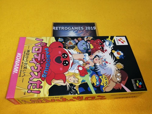 PARODIUS DA! NINTENDO SFC SUPER FAMICOM REG CARD | eBay