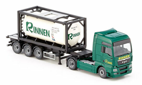 Wiking 053601 Man TGX Rinnen Tank Container for sale online | eBay