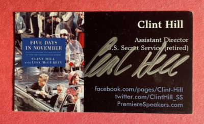 Clint Hill Secret Service Book