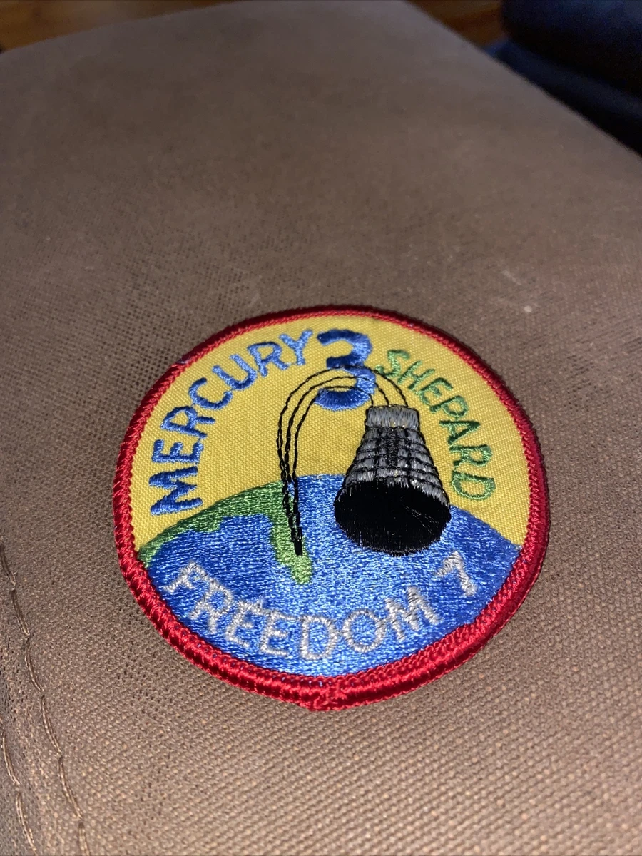 Mercury 3 Space Mission Patches
