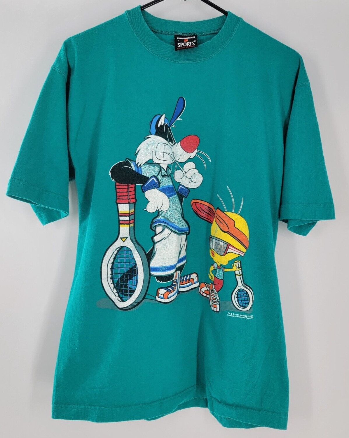 1994 Warner Bros. Sylvester & Tweety Bird Tennis Sign… - Gem